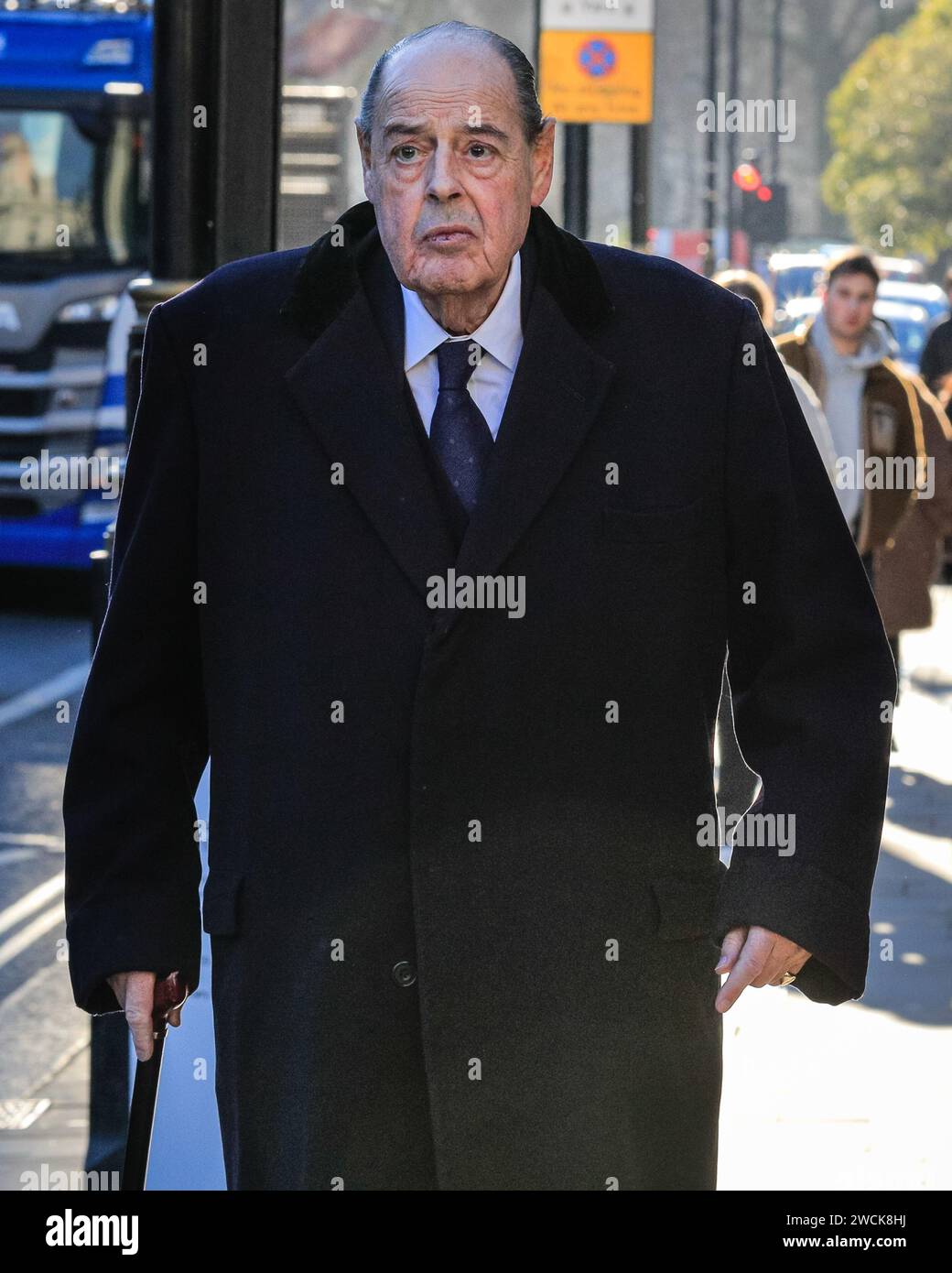 London, UK. 16th Jan, 2024. Nicholas Soames, Former Conservative MP and ...