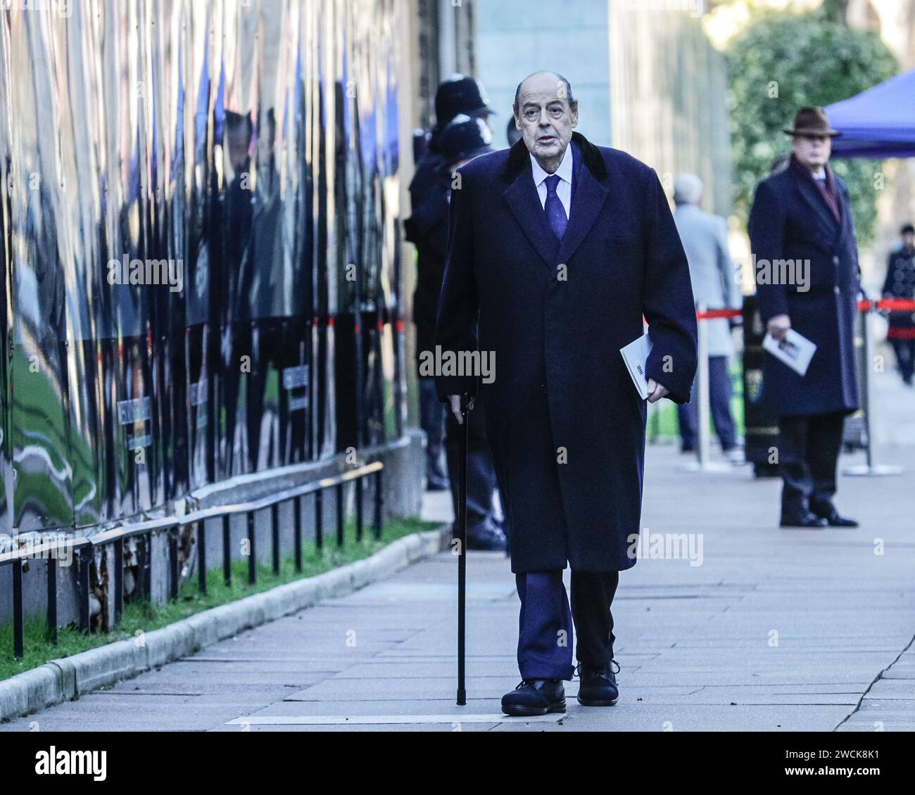 London, UK. 16th Jan, 2024. Nicholas Soames, Former Conservative MP and ...