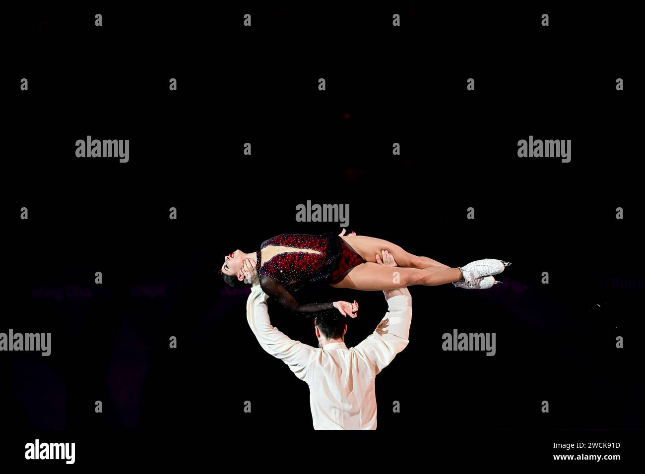 Rebecca GHILARDI & Filippo AMBROSINI (ITA), during Exhibition Gala, at ...