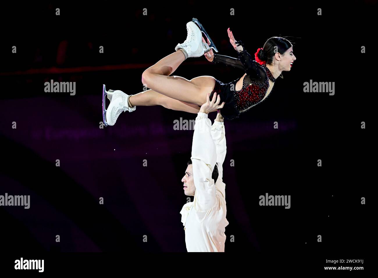 Rebecca GHILARDI & Filippo AMBROSINI (ITA), during Exhibition Gala, at ...