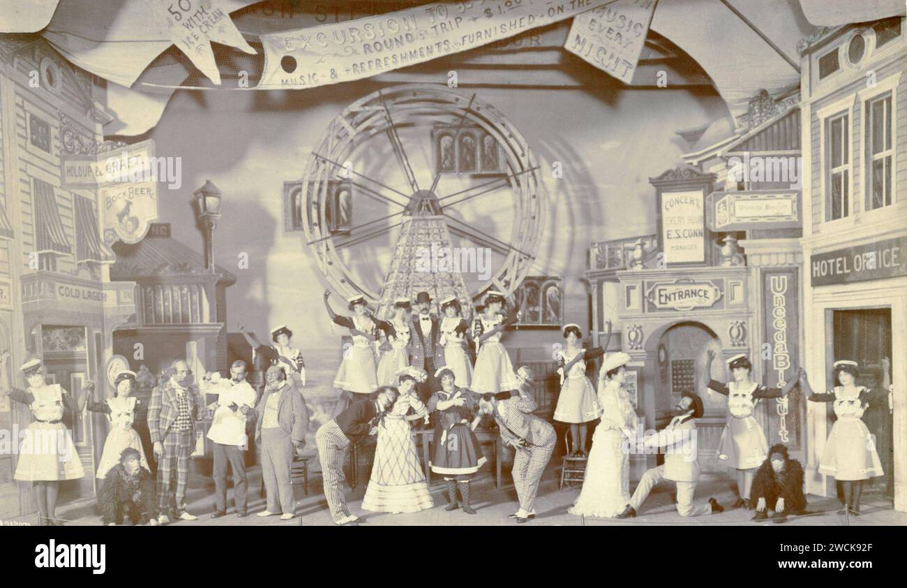 A scene from ''Alphonse and Gaston'' Dated January 1914 Stock Photo - Alamy