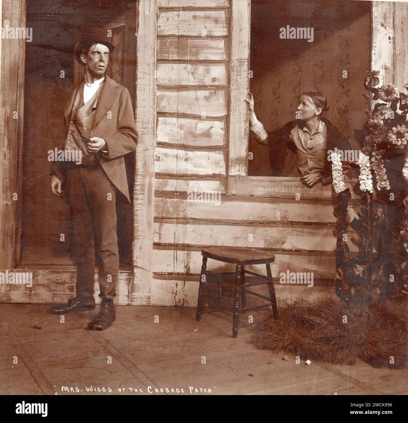 A scene from ''Mrs Wiggs of the Cabbage Patch'' Stock Photo - Alamy