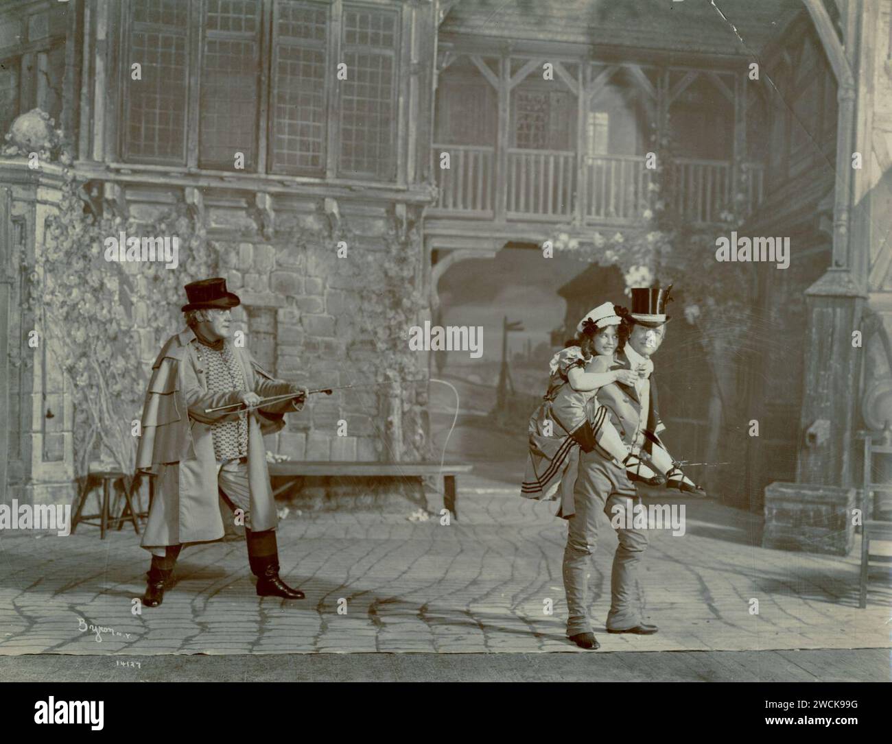 A scene from ''Mr Pickwick'' Stock Photo - Alamy