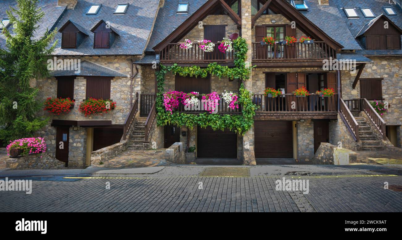 The wonderful Garos Town Stock Photo - Alamy