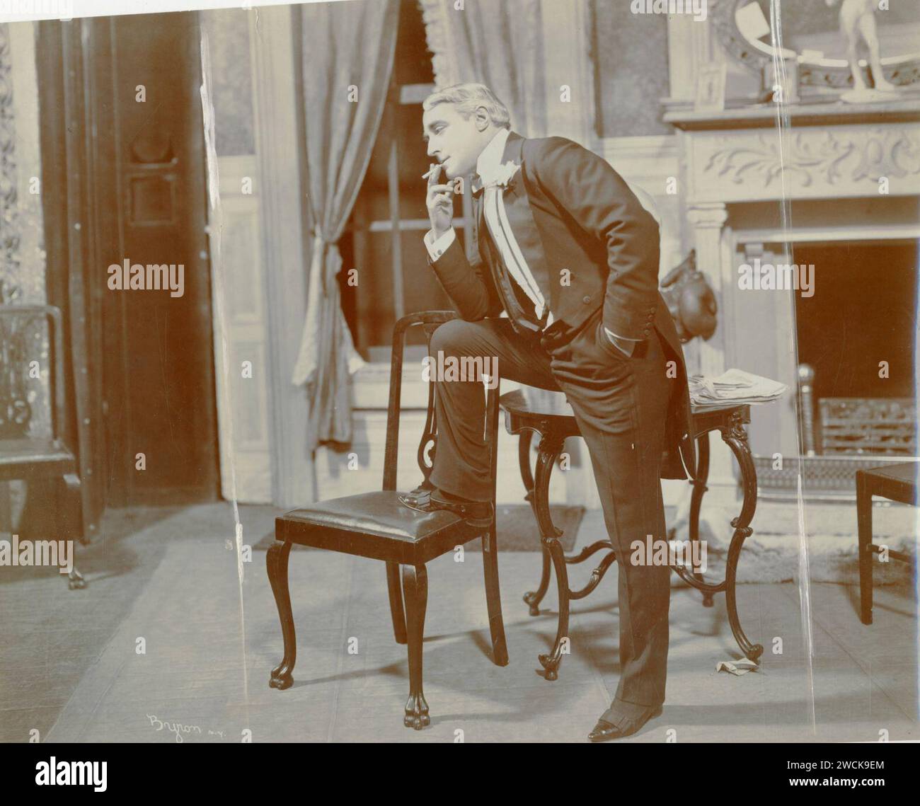 A scene from ''Raffles'' Stock Photo - Alamy