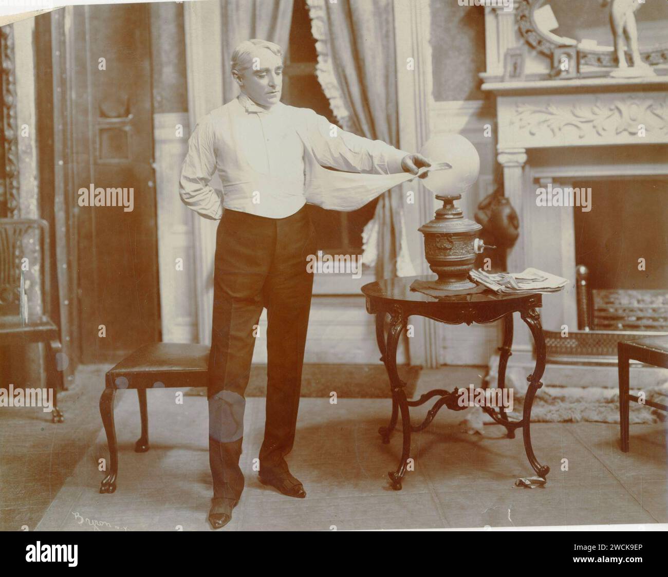 A scene from ''Raffles'' Stock Photo - Alamy