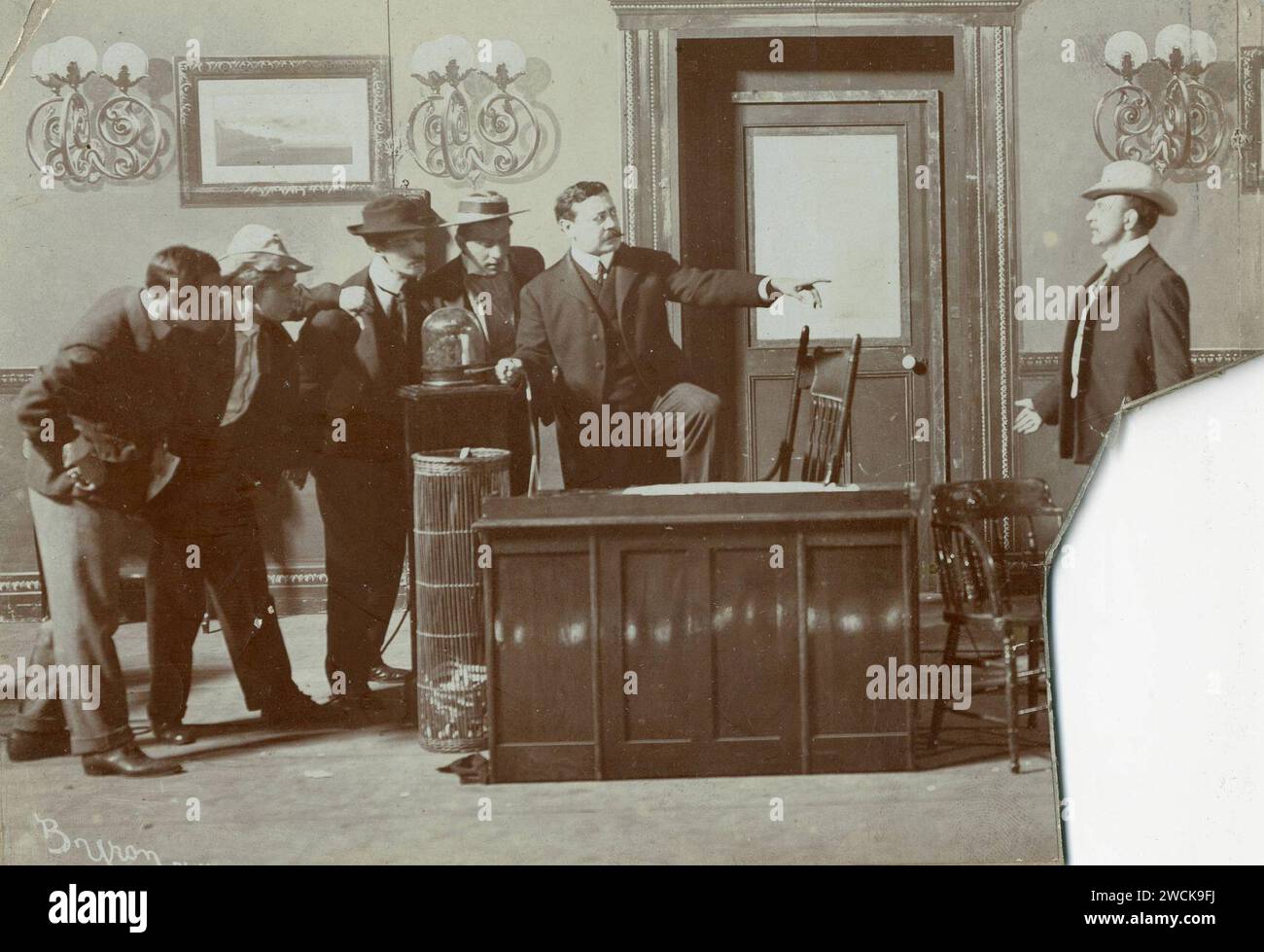 A scene from ''The Pit'' Stock Photo - Alamy