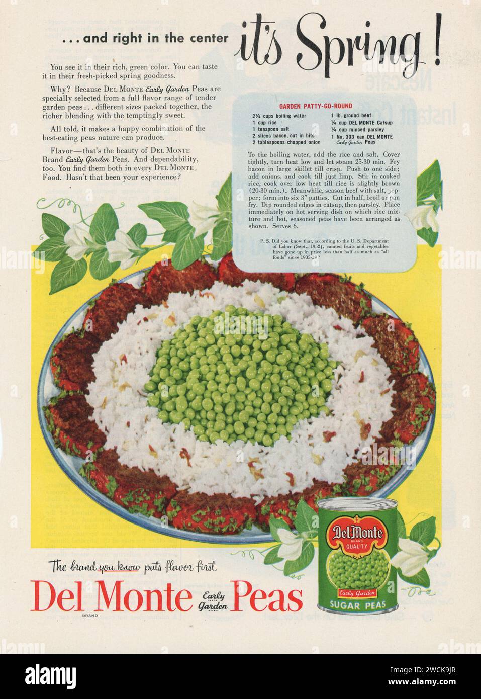Vintage "Good Housekeeping" Magazine February 1953 issue Advert, USA ...