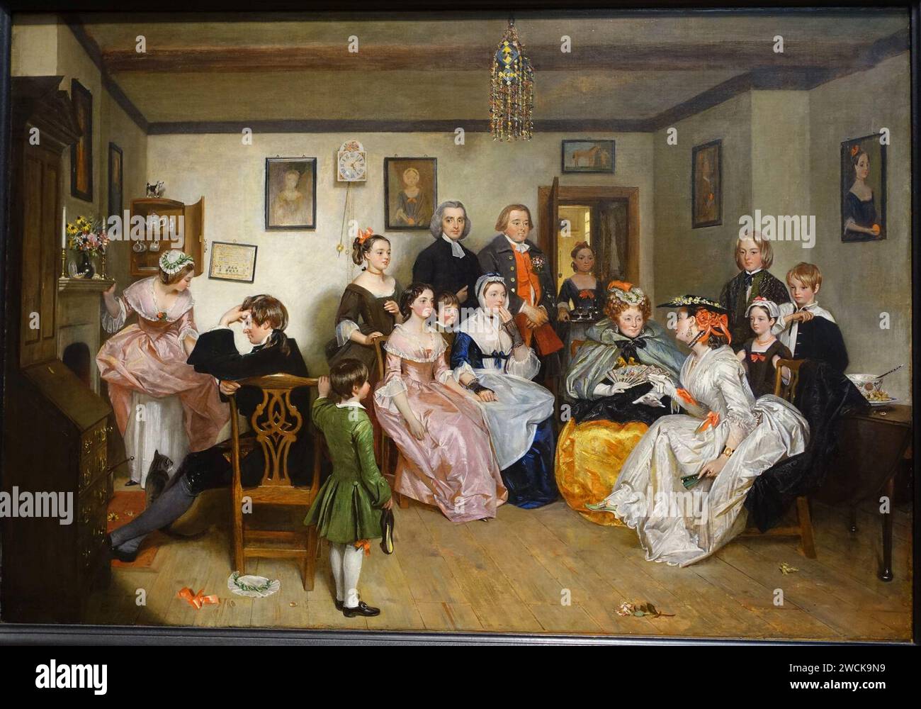 A Scene from the Vicar of Wakefield (Chapter XI) by Oliver Goldsmith ...