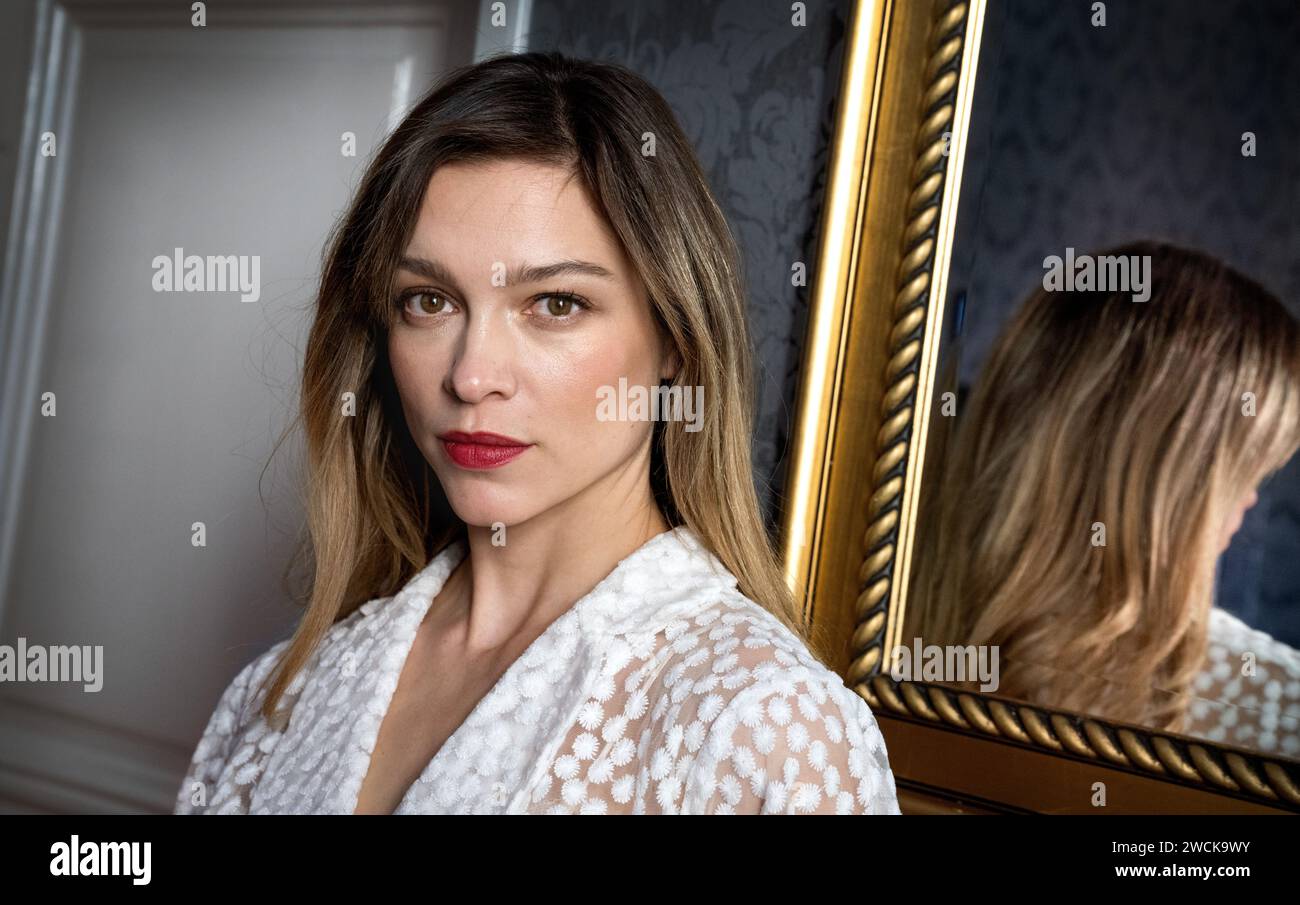 British actress Sophie Cookson during the press day for the film ...