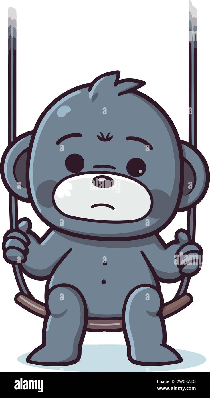 Sad baby monkey hi-res stock photography and images - Alamy