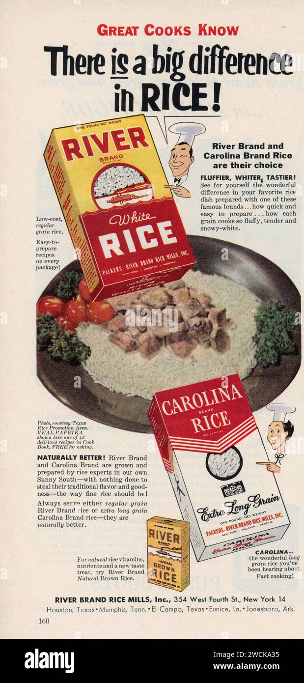Rice advert hi-res stock photography and images - Alamy