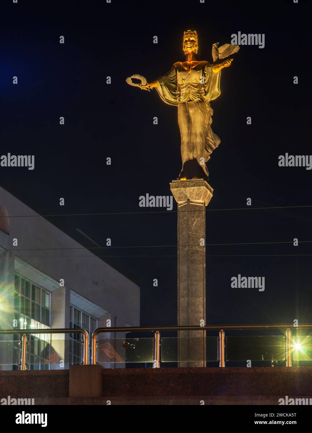 Statue of Saint Sophia at Holy Sunday square in Sofia. Bulgaria Stock ...