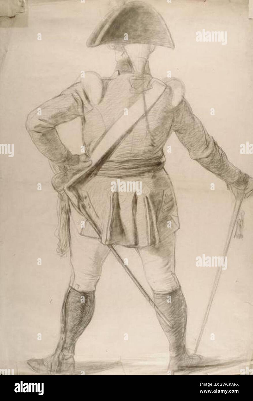 Drawing for the militia hi-res stock photography and images - Alamy