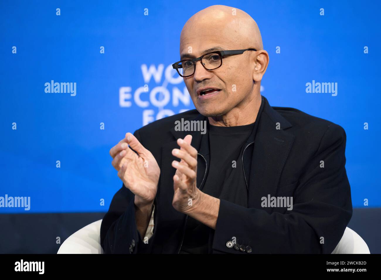 Satya Nadella, Chairman and Chief Executive Officer of Microsoft ...