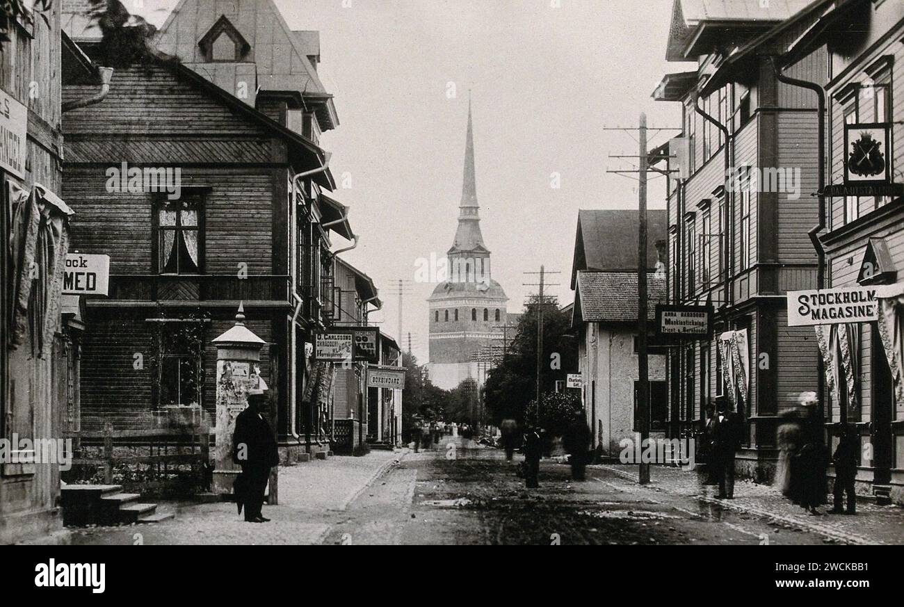 Terminating vista hi-res stock photography and images - Alamy