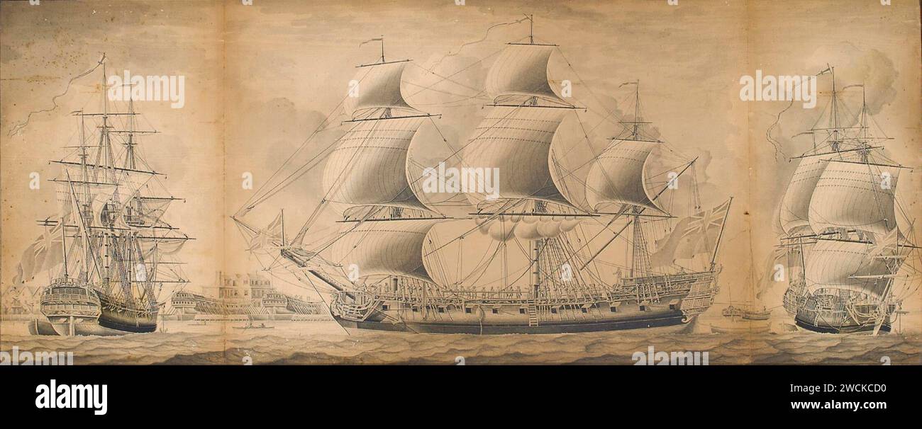 John cleveley dockyard hi-res stock photography and images - Alamy