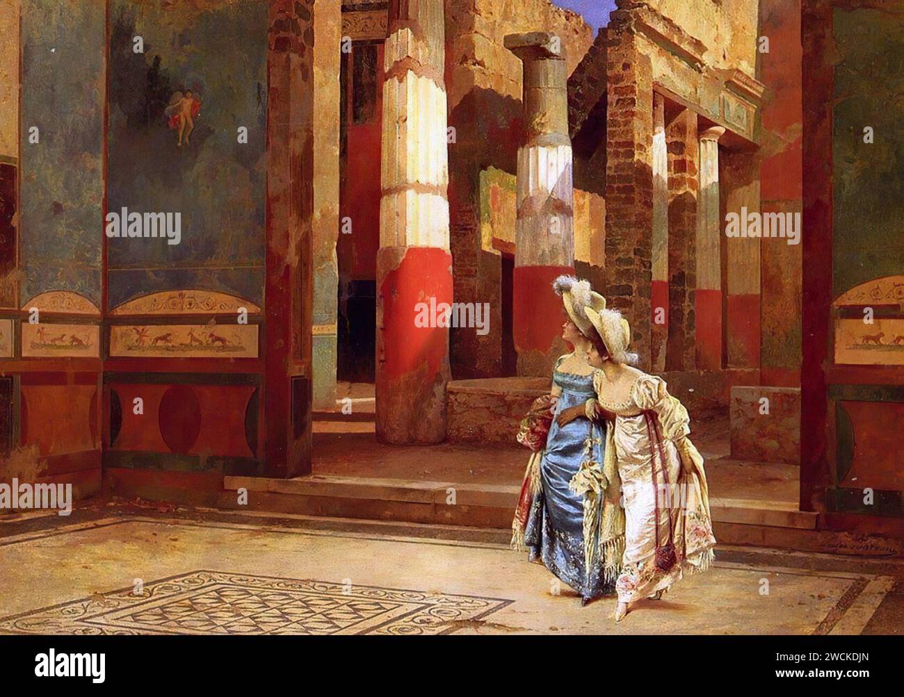 Luigi bazzani pompeii hi-res stock photography and images - Alamy