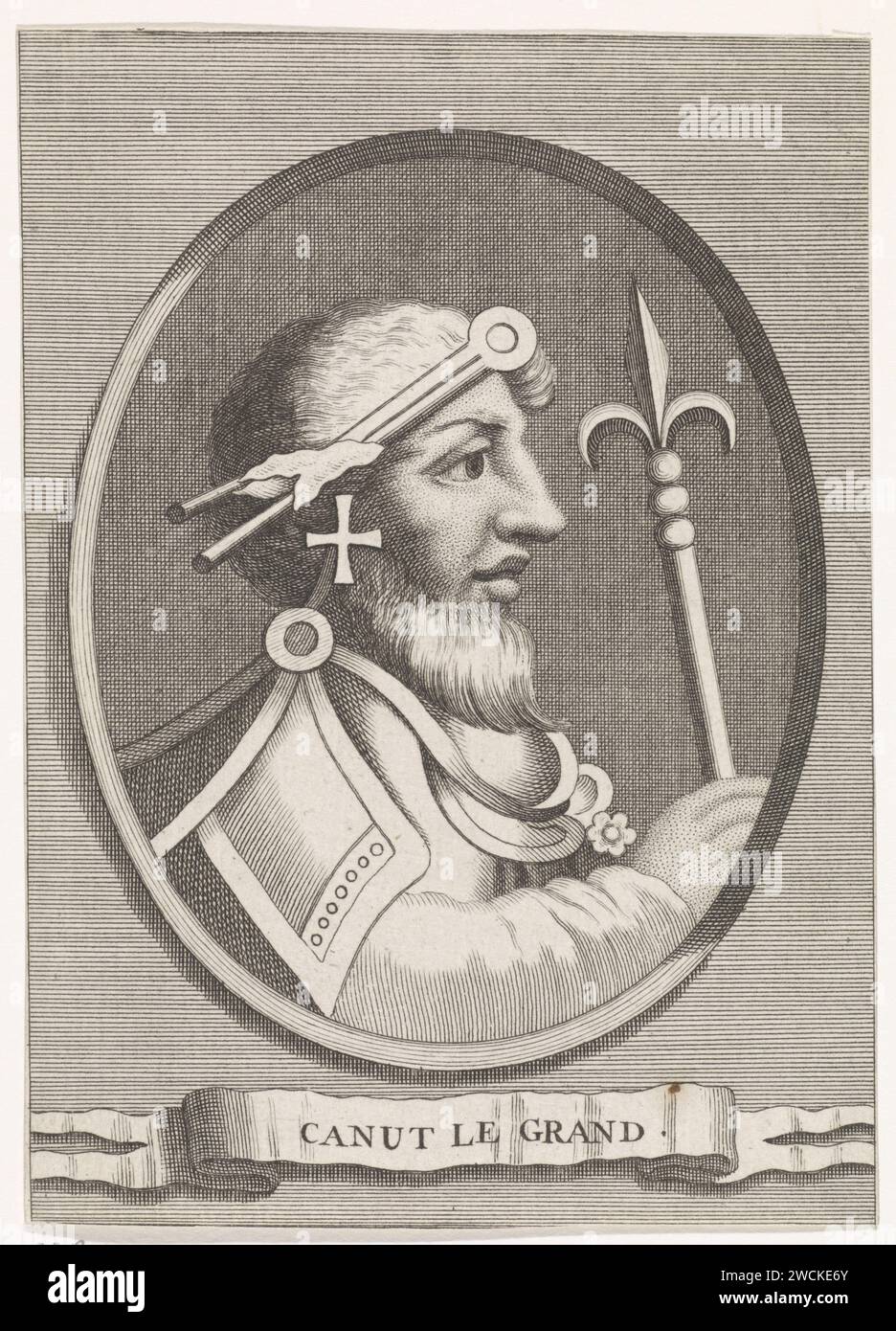 Portrait of King King the Great, François Morellon La Cave, 1720 - 1725 ...