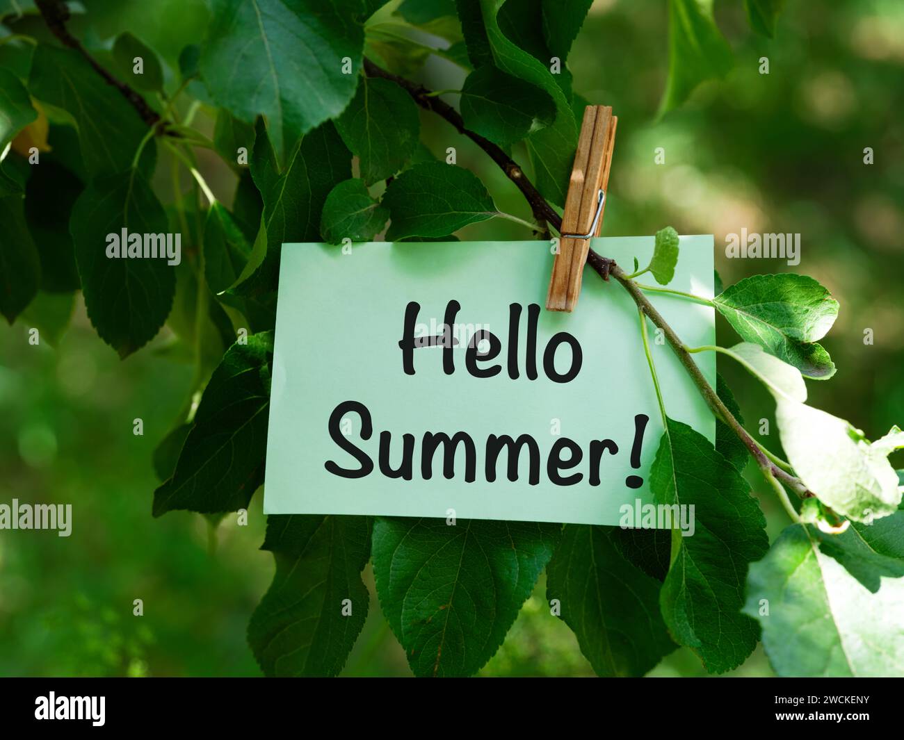Hello note hi-res stock photography and images - Alamy