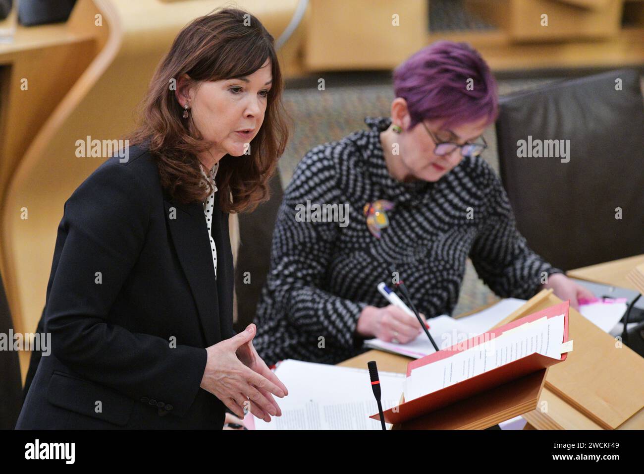Edinburgh Scotland, UK 16 January 2024. Lord Advocate Rt Hon Dorothy ...