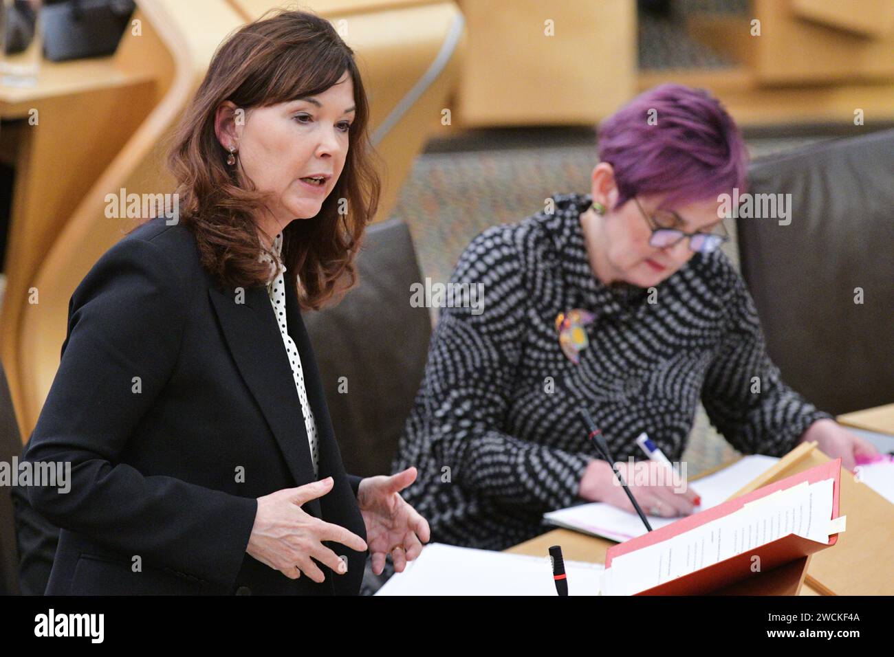 Edinburgh Scotland, UK 16 January 2024. Lord Advocate Rt Hon Dorothy ...