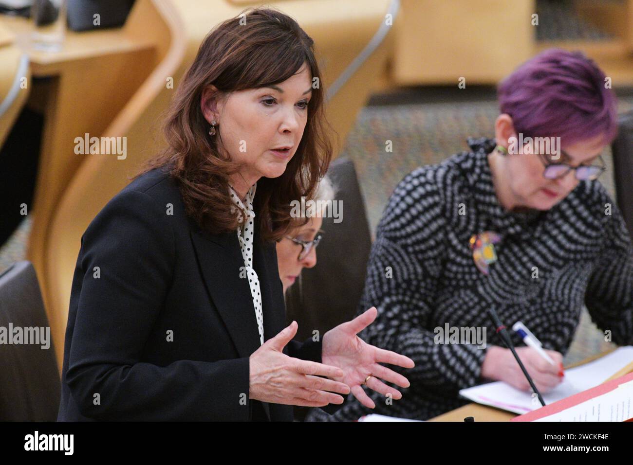 Edinburgh Scotland, UK 16 January 2024. Lord Advocate Rt Hon Dorothy ...