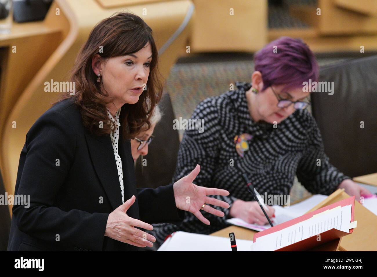 Edinburgh Scotland, UK 16 January 2024. Lord Advocate Rt Hon Dorothy ...