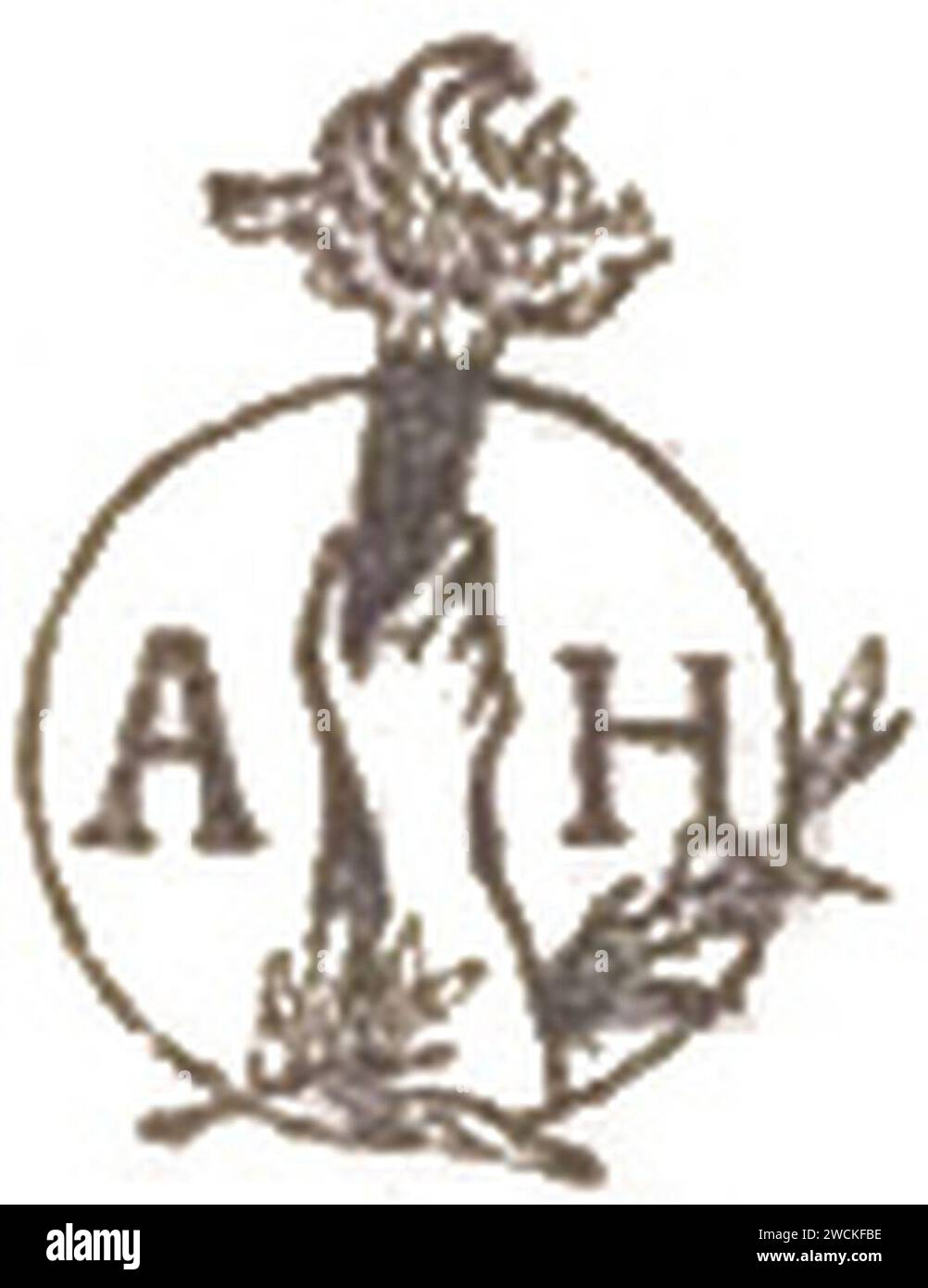 Vintage publishing logo hi-res stock photography and images - Alamy