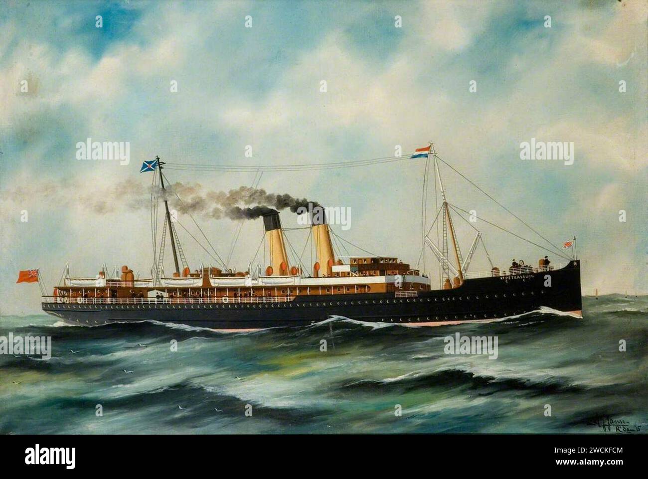 Ss st petersburg hi-res stock photography and images - Alamy