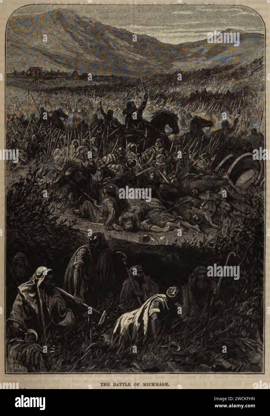 Battle of michmash hi-res stock photography and images - Alamy