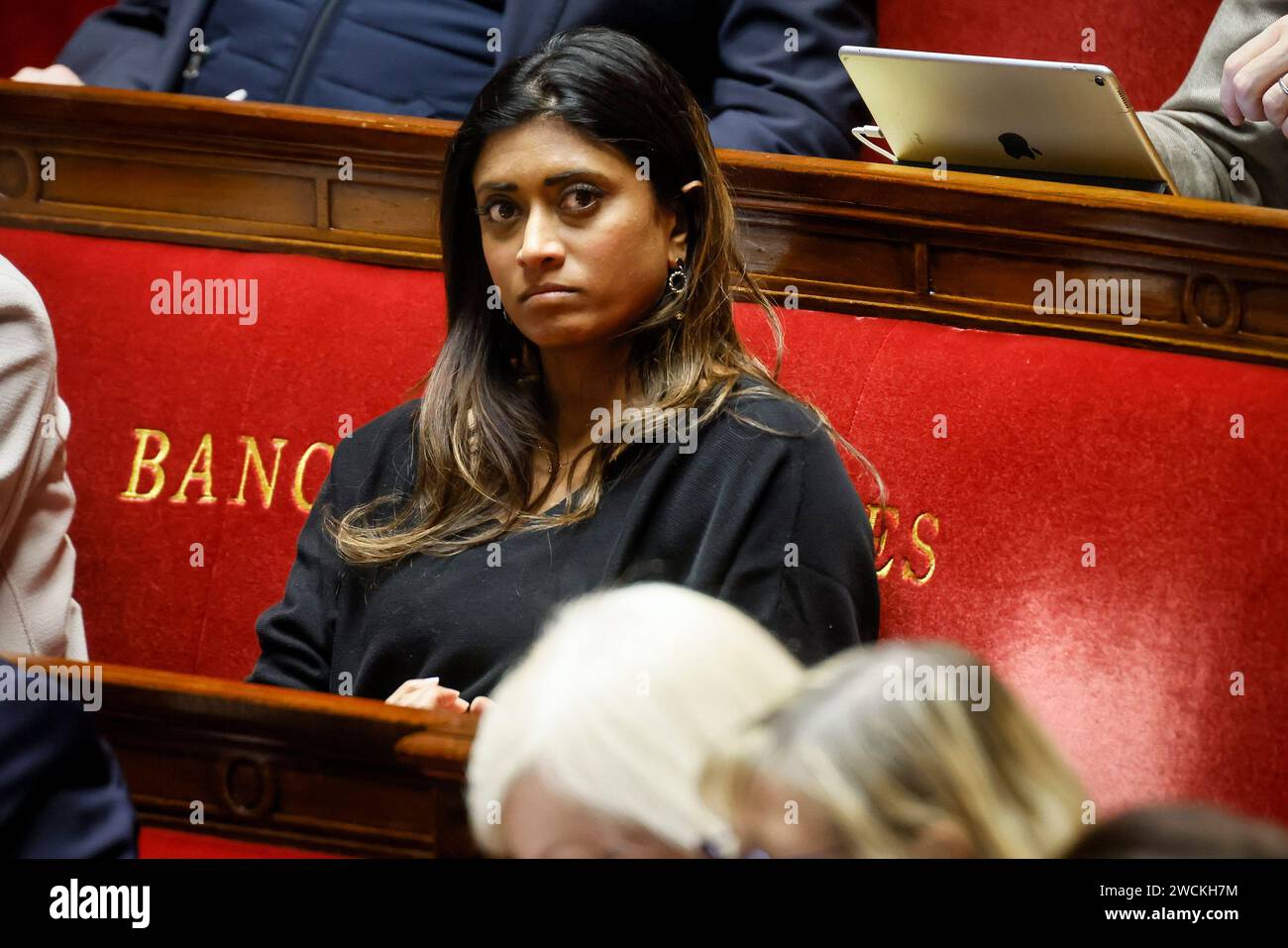 Ministre deleguee chargee du renouveau democratique hi-res stock ...