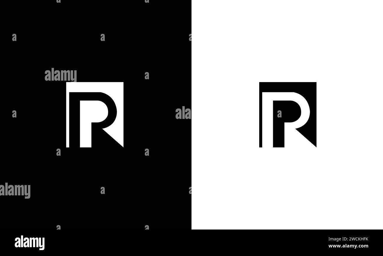 Letter pr logo hi-res stock photography and images - Alamy