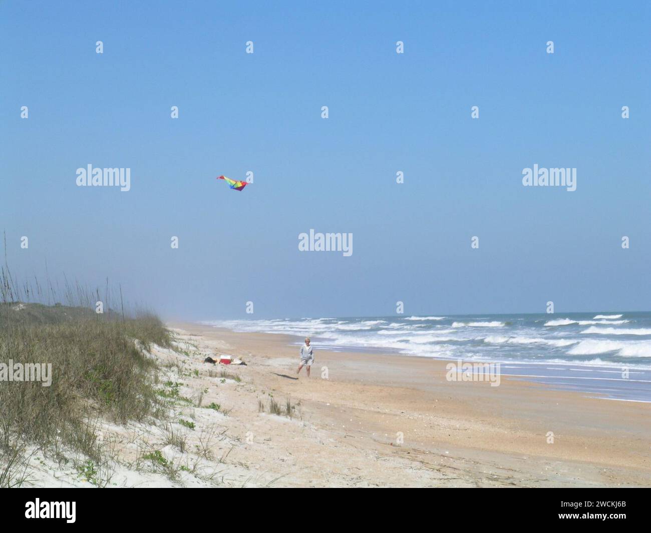 A1A Scenic and Historic Coastal Byway - Lonely Kite at Guana Beach ...