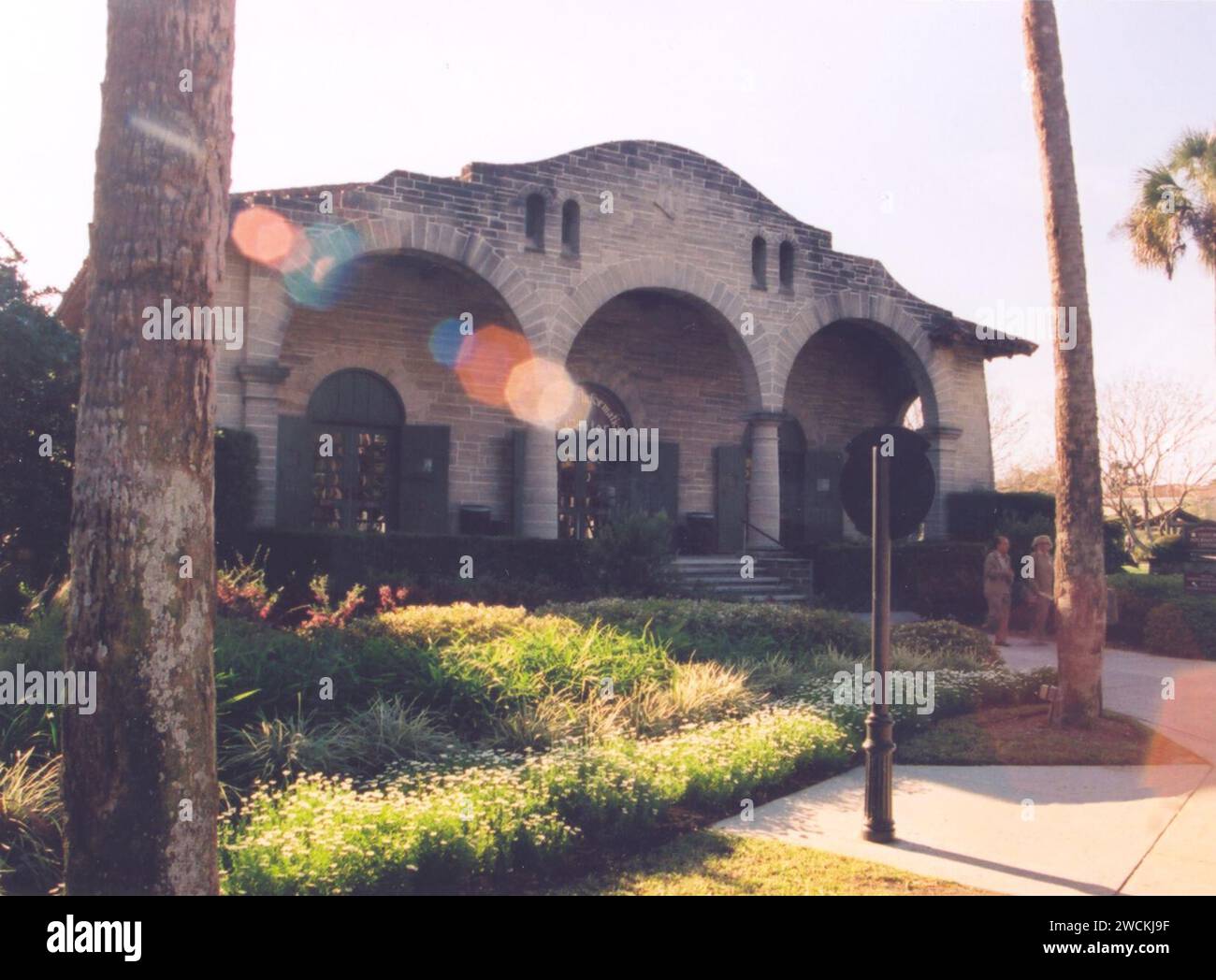 A1A Scenic and Historic Coastal Byway - St. Augustine Visitor Center Stock Photo - Alamy