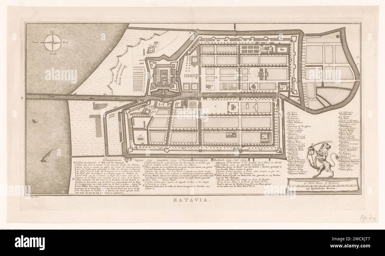 Plattrettegate Van Batavia, Jacob Van the Skley, After Jacoques-Nicolas ...