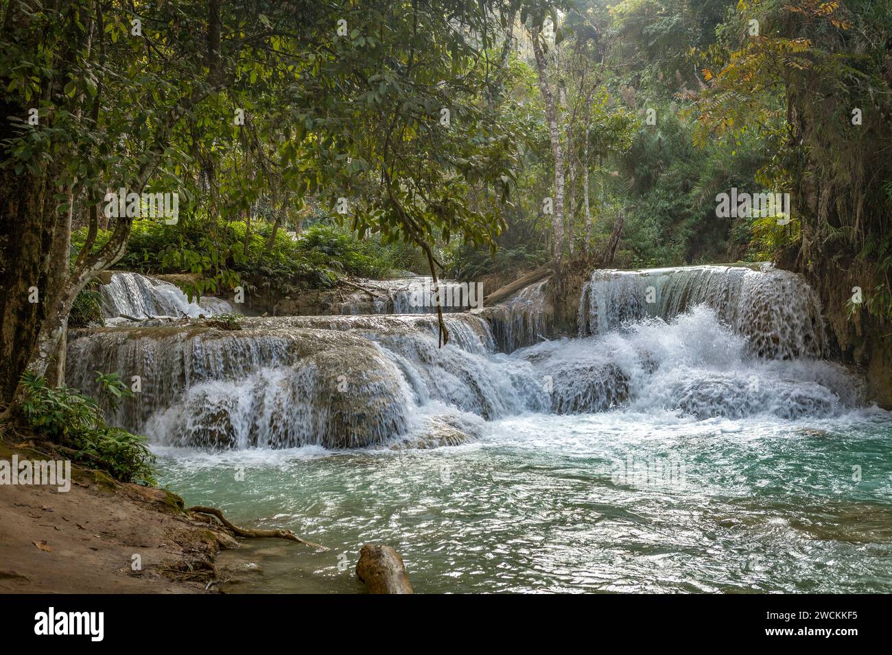 Luang prabang waterfalls hi-res stock photography and images - Alamy