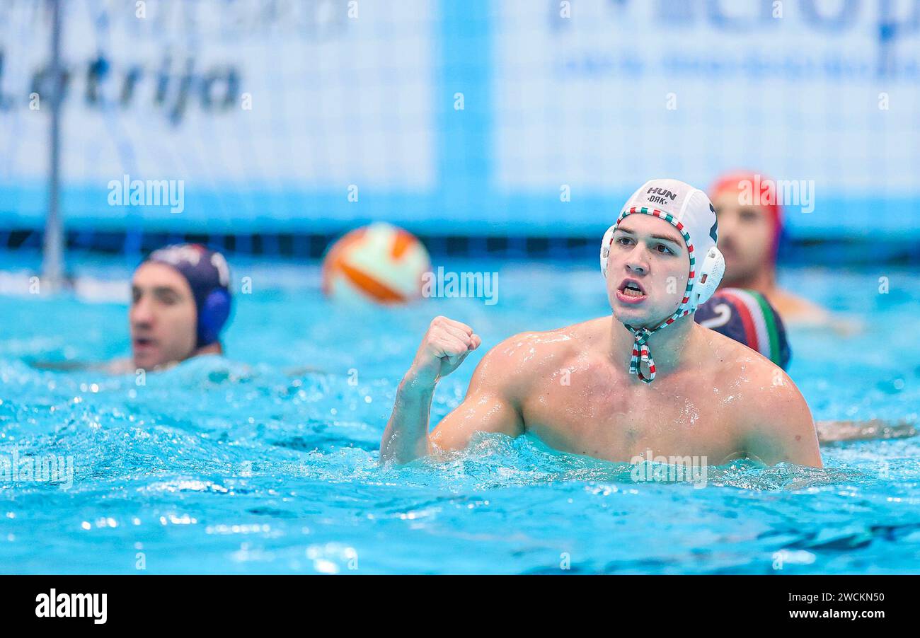 Zagreb, Croatia. 16th Jan, 2024. ZAGREB, CROATIA - JANUARY 16: David ...