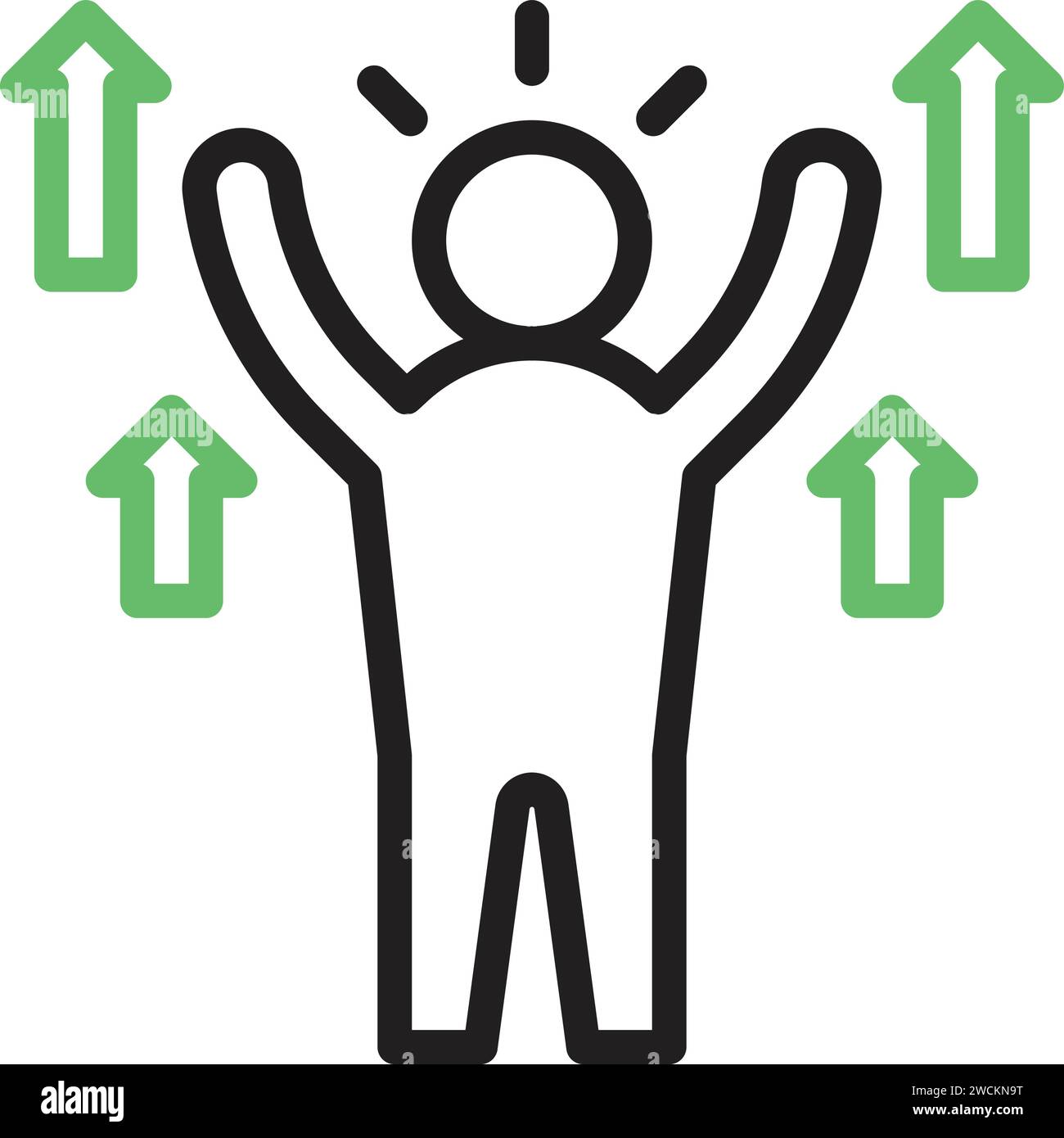 Employees Motivation icon vector image Stock Vector Image & Art - Alamy