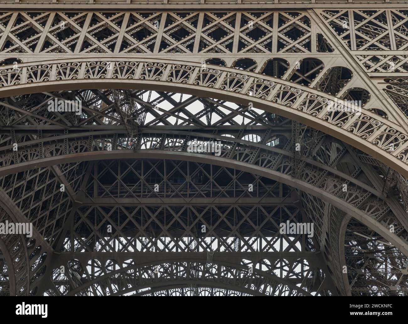 France, Paris - Jan 4, 2024 - Architectural detail design of the famous ...