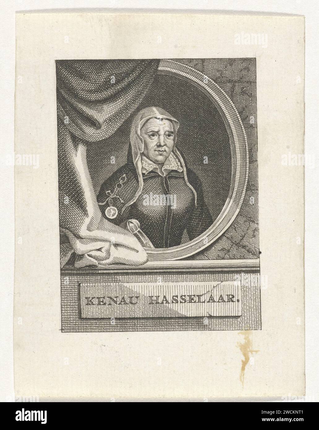 Portrait of Kenau Simonsdochter Hasselaer, Carel Jacob de Huyser, 1763 ...