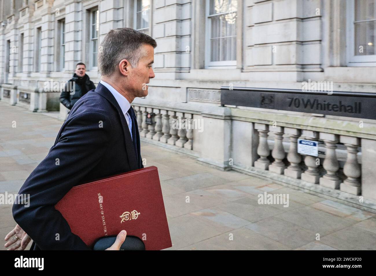 London, UK. 16th Jan, 2024. Mark Harper, MP, Secretary of State for ...
