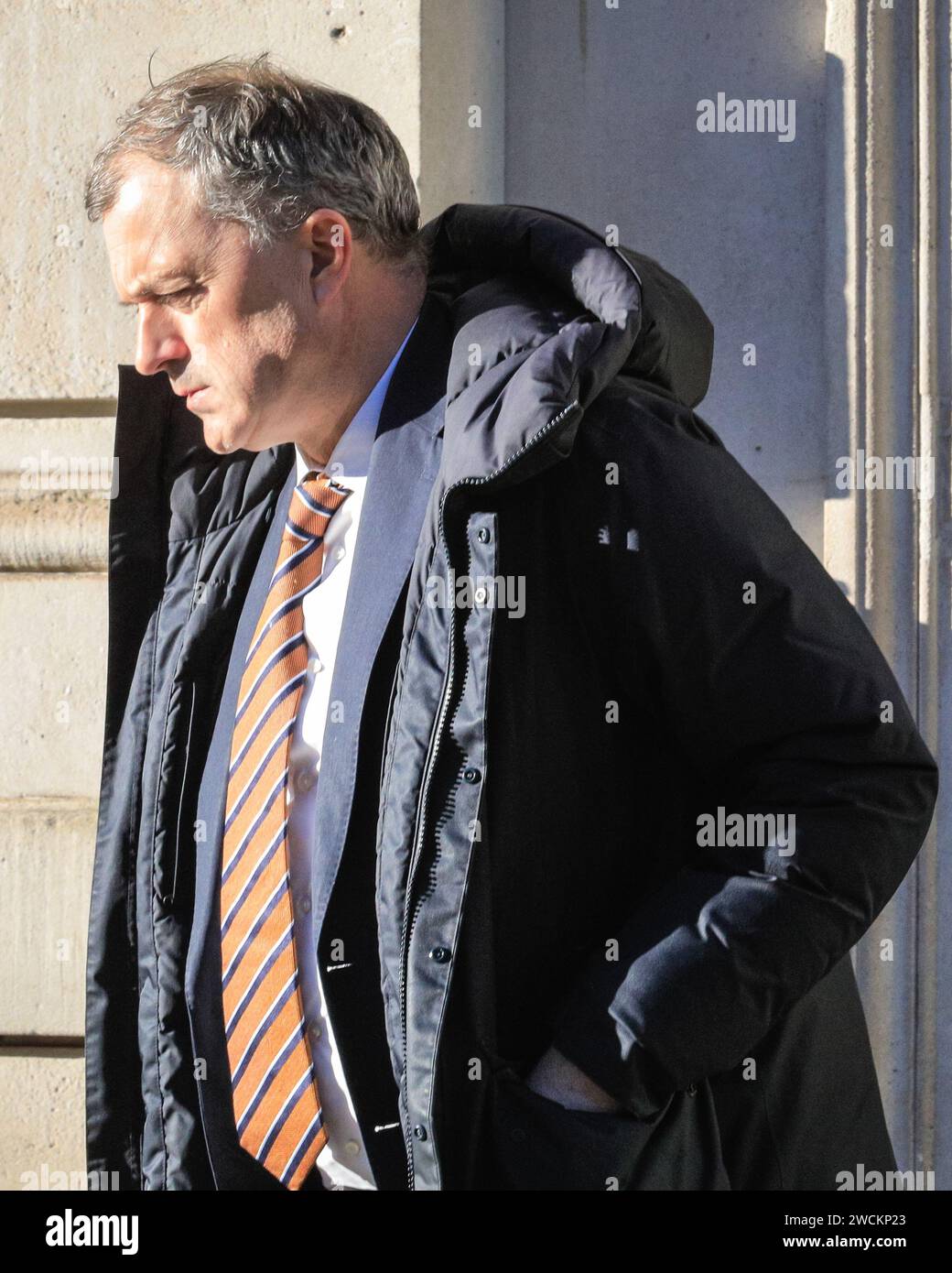 London, UK. 16th Jan, 2024. Julian Smith, MP, former Chief Whip ...