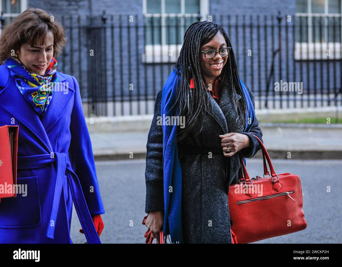 London, UK. 16th Jan, 2024. Victoria Atkins, MP, Secretary of State for ...