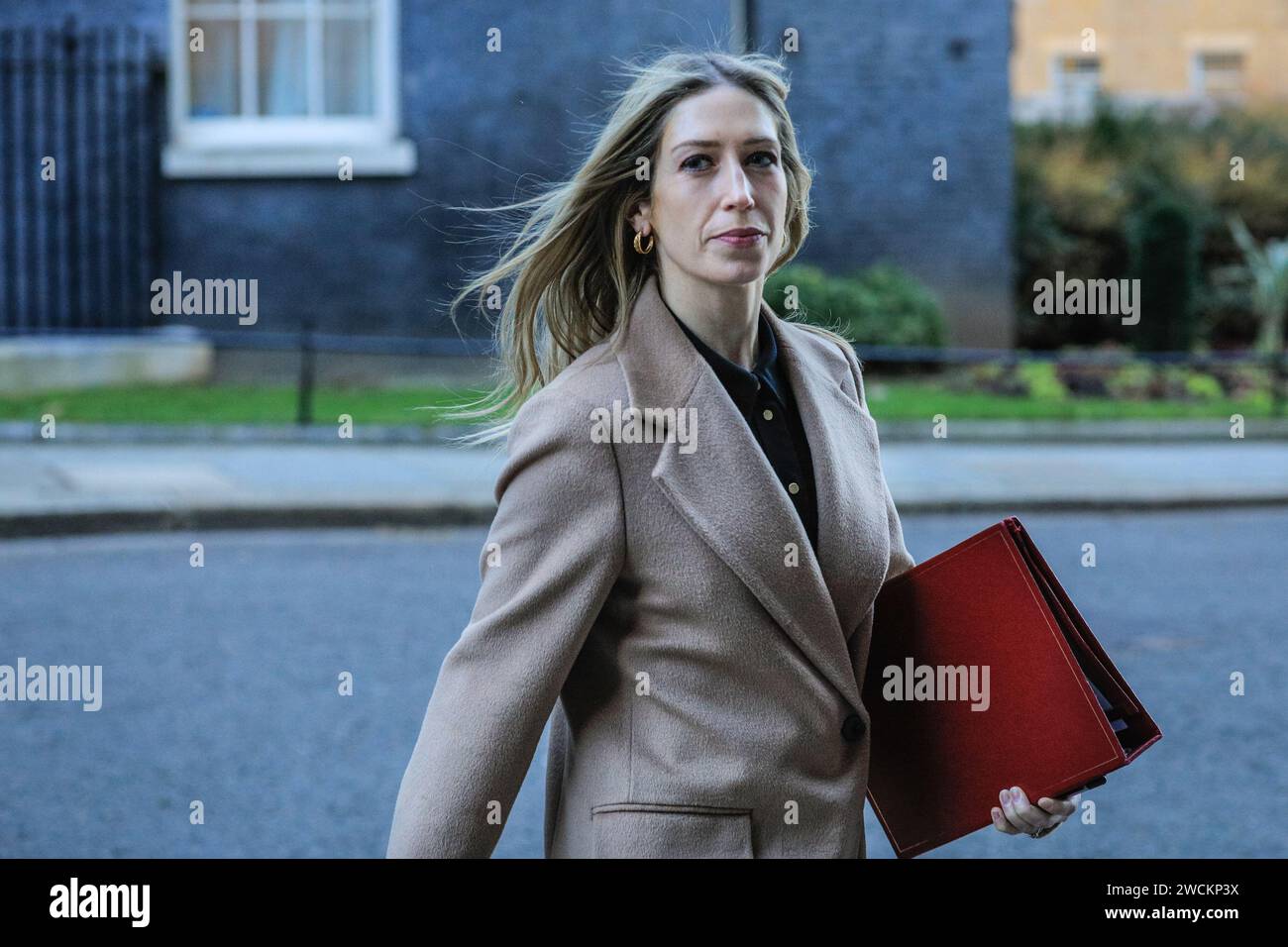 London, UK. 16th Jan, 2024. Laura Trott, MBE, MP, Chief Secretary to ...