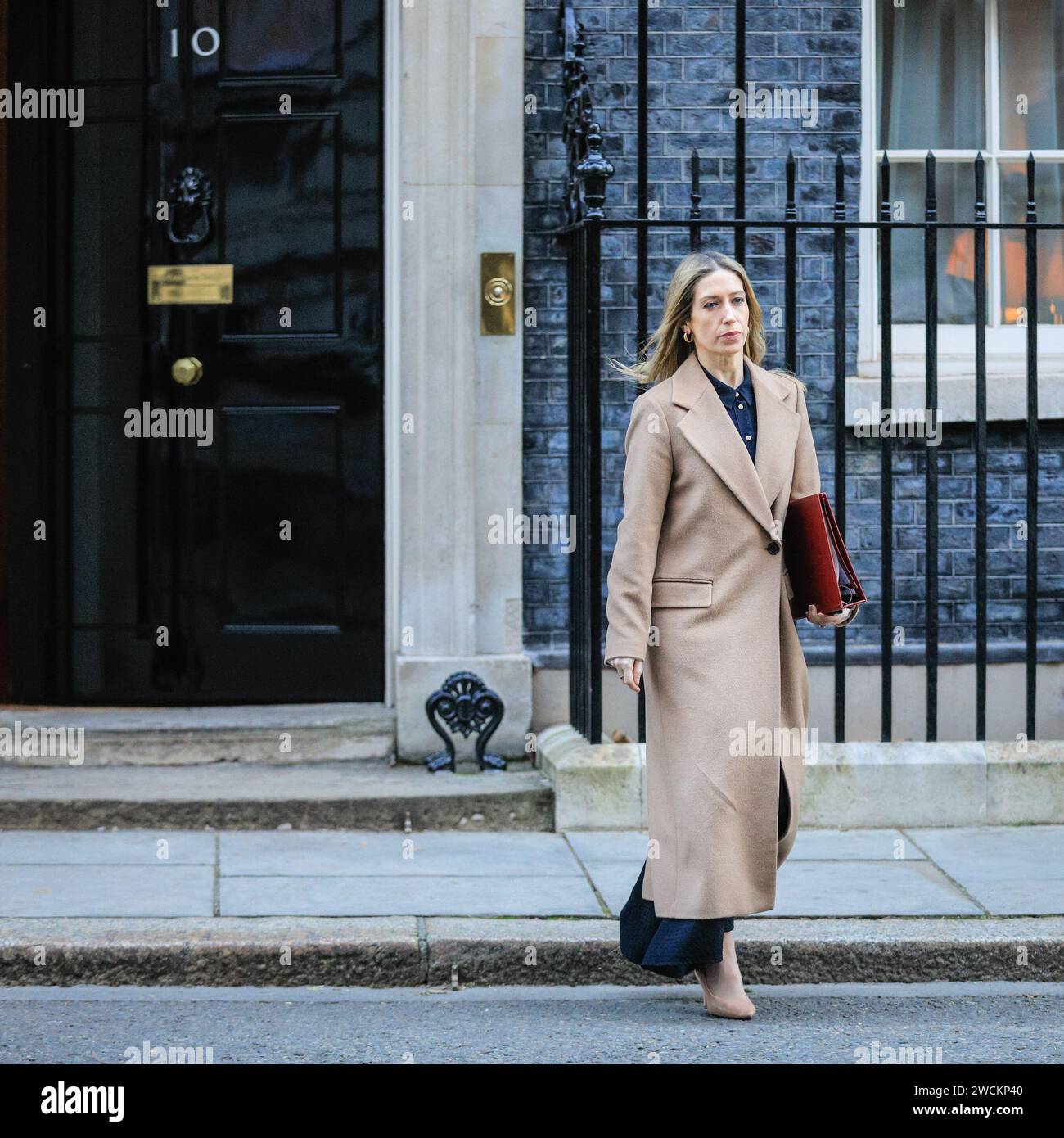 London, UK. 16th Jan, 2024. Laura Trott, MBE, MP, Chief Secretary to ...