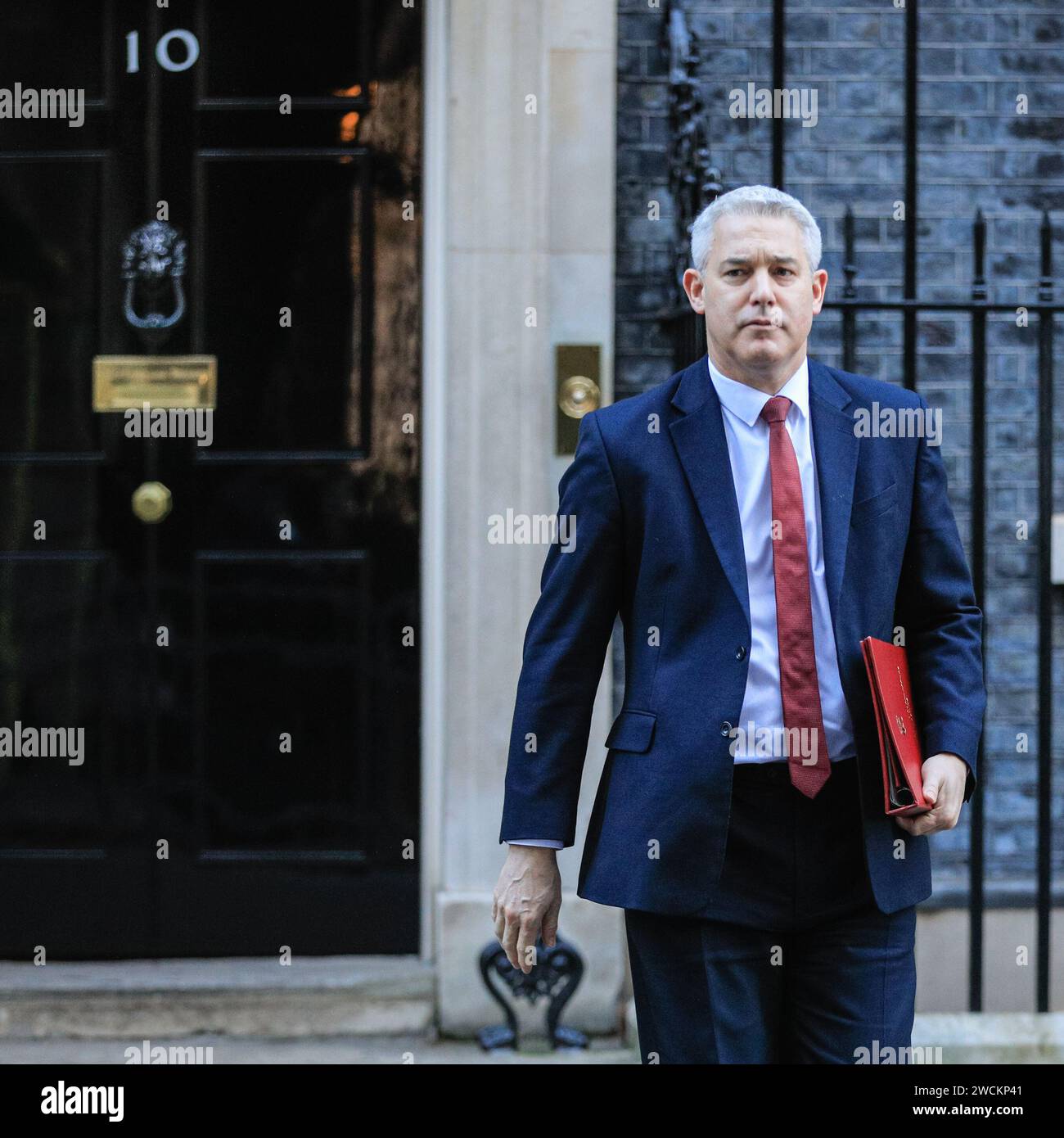 London, UK. 16th Jan, 2024. Steve Barclay, MP, Secretary of State for ...