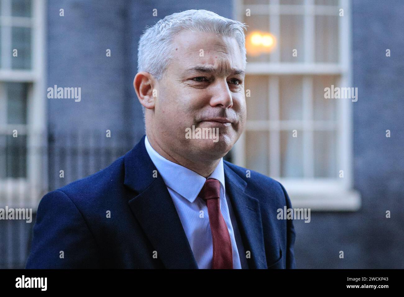 London, UK. 16th Jan, 2024. Steve Barclay, MP, Secretary of State for ...