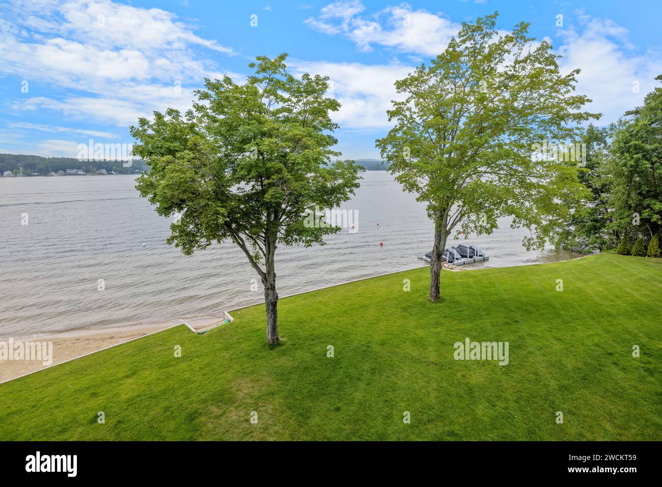 Aerial view scenic waterfront hi-res stock photography and images - Alamy
