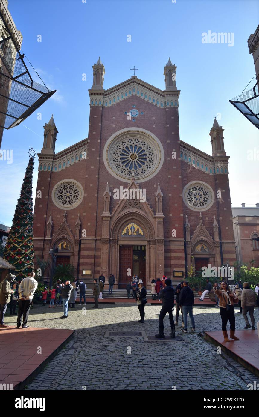 Istanbul, Turkey - December 10, 2023: Church of St. Anthony of Padua ...
